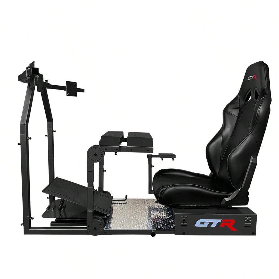GTR Simulator GTA-Pro Racing Simulator Cockpit Home Workstation Triple ...