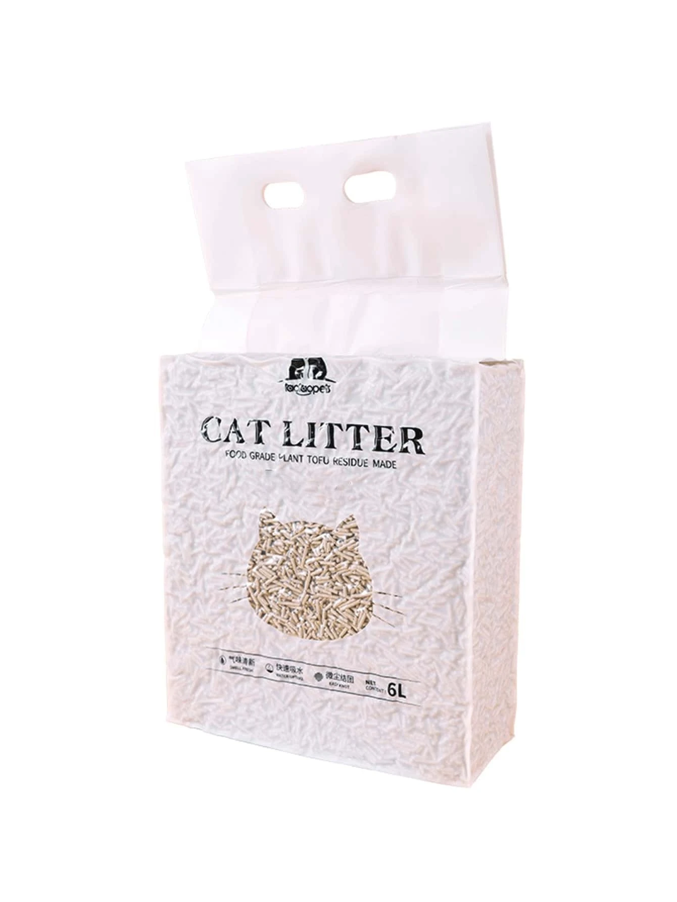 1 Stuk Original Cat Litter 6L Green Tea Flavor Can Reduce And Relieve ...