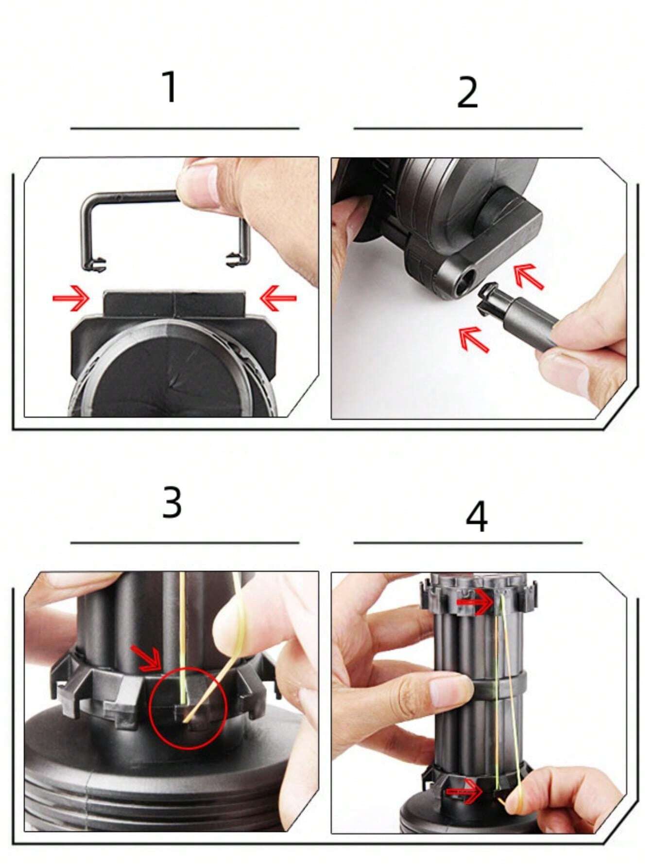 Rubber Band Gun Gatling Style Toy Gun For Kids, Shooting Soft Bullets ...