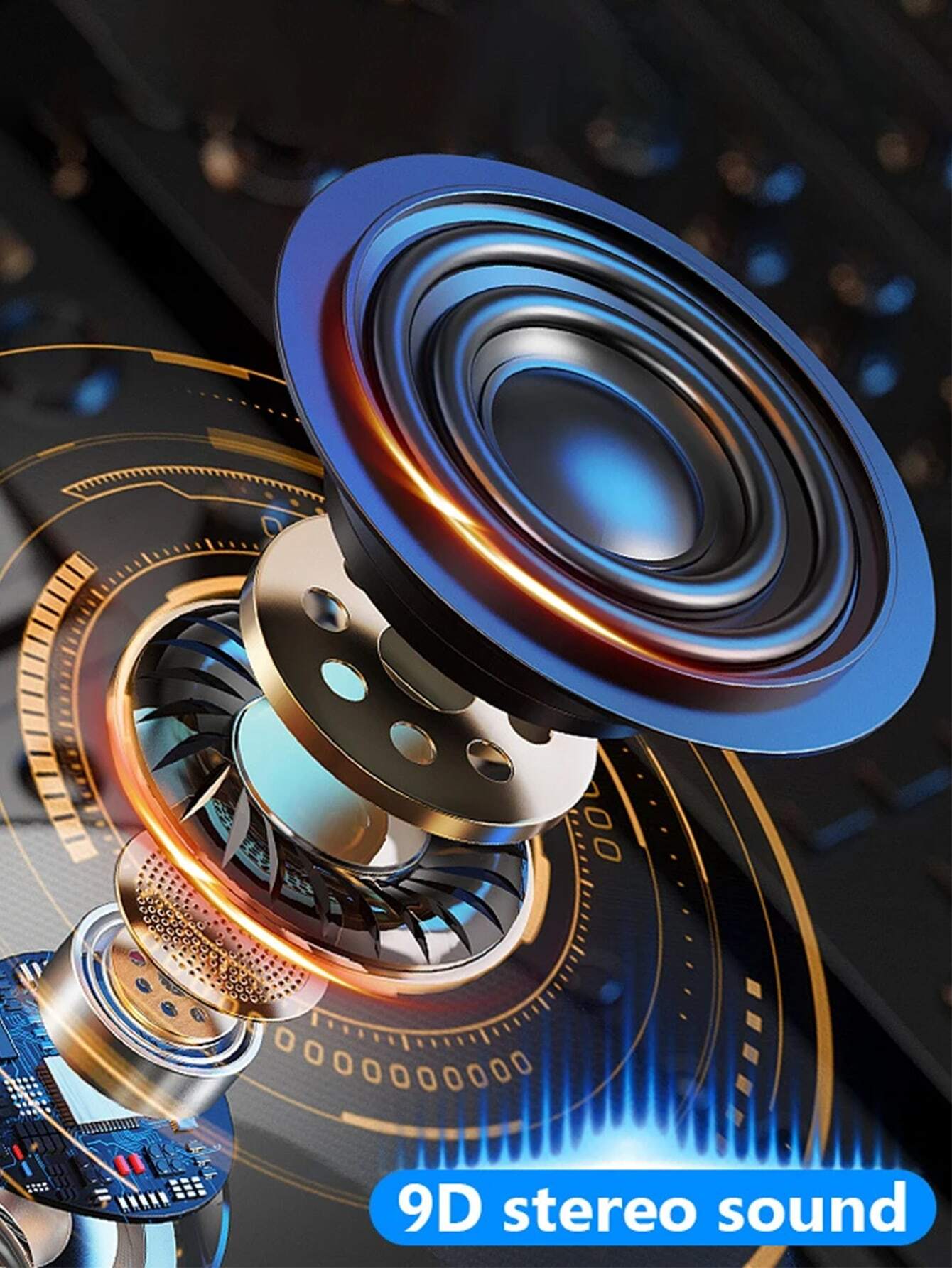 Great Wall Wireless Earphones Stereo Headset With Mic, In-Ear Sports ...