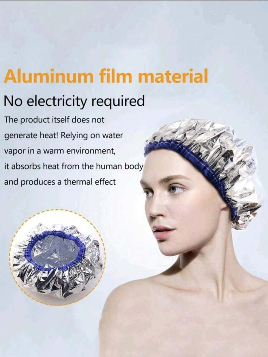 One Heated Hair Cap For Steam Hair Mask Treatment, Electric Free ...