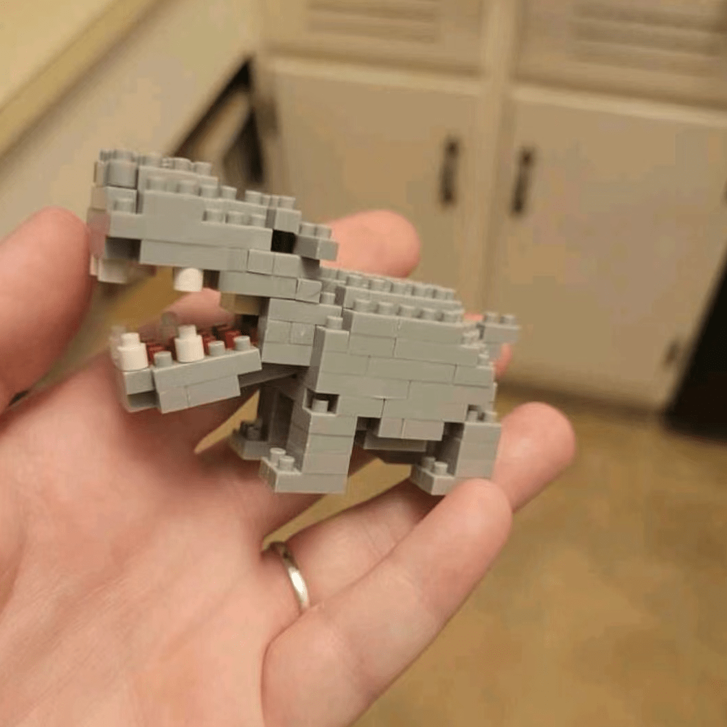 Introductory Micro-Particle Building Blocks, Cute Miniature Animal ...