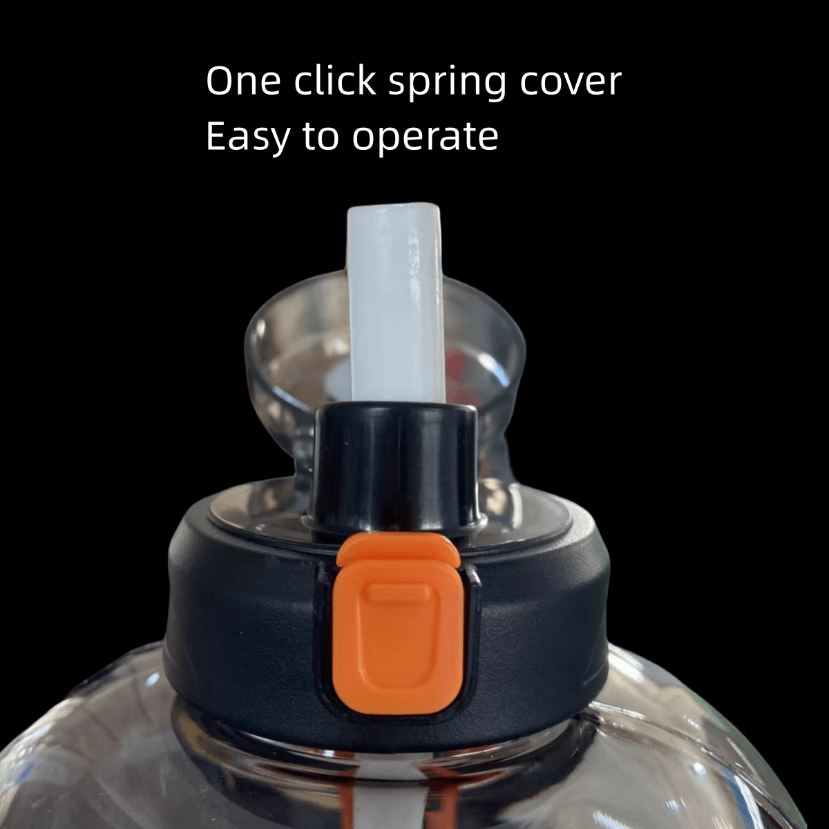 1pc, 2200ml Summer Sports Water Bottle, Large Capacity Fitness Plastic Water Cup, Outdoor ...