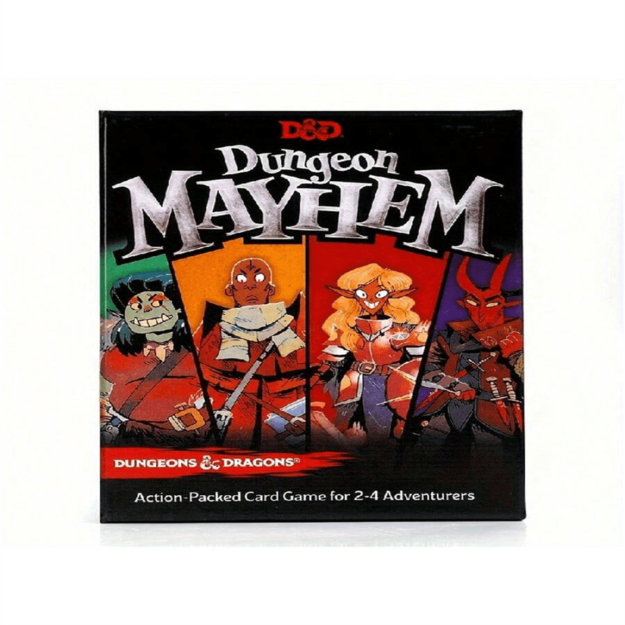 Dungeon Mayhem Card Game, 2-4 Players, 120 Cards Board Game, Perfect Party Game For Friends And ...