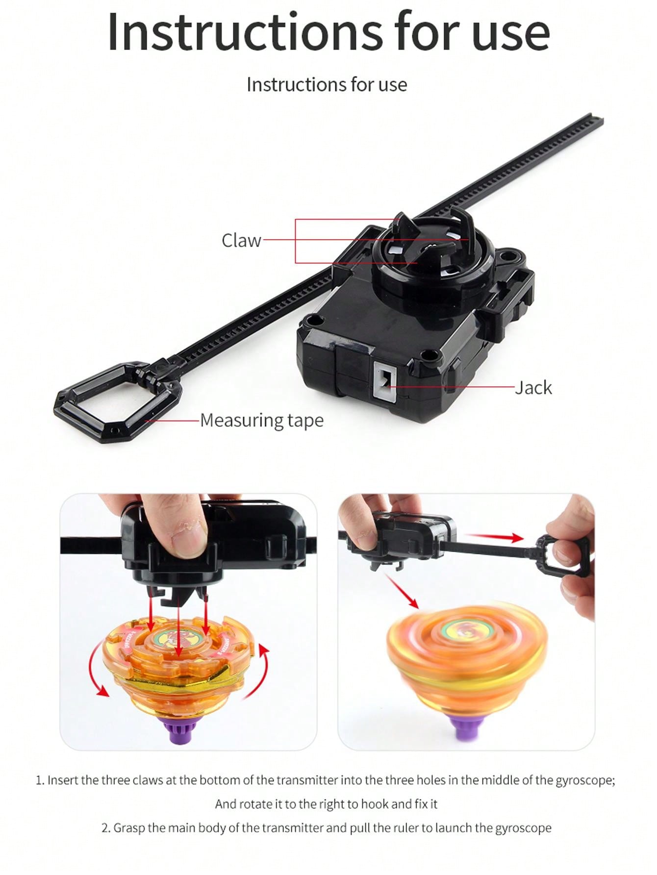 1pc BX Winder Launcher X Ripcord Launcher With Grip | SHEIN