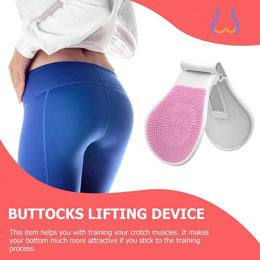Pink Hip Trainer, Buttocks Lifter, Pelvic Floor Muscle Exerciser, Inner ...
