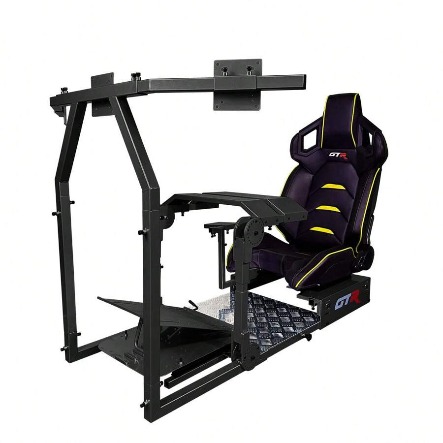 GTR Simulator GTA-Pro Racing Simulator Cockpit Home Workstation Triple ...