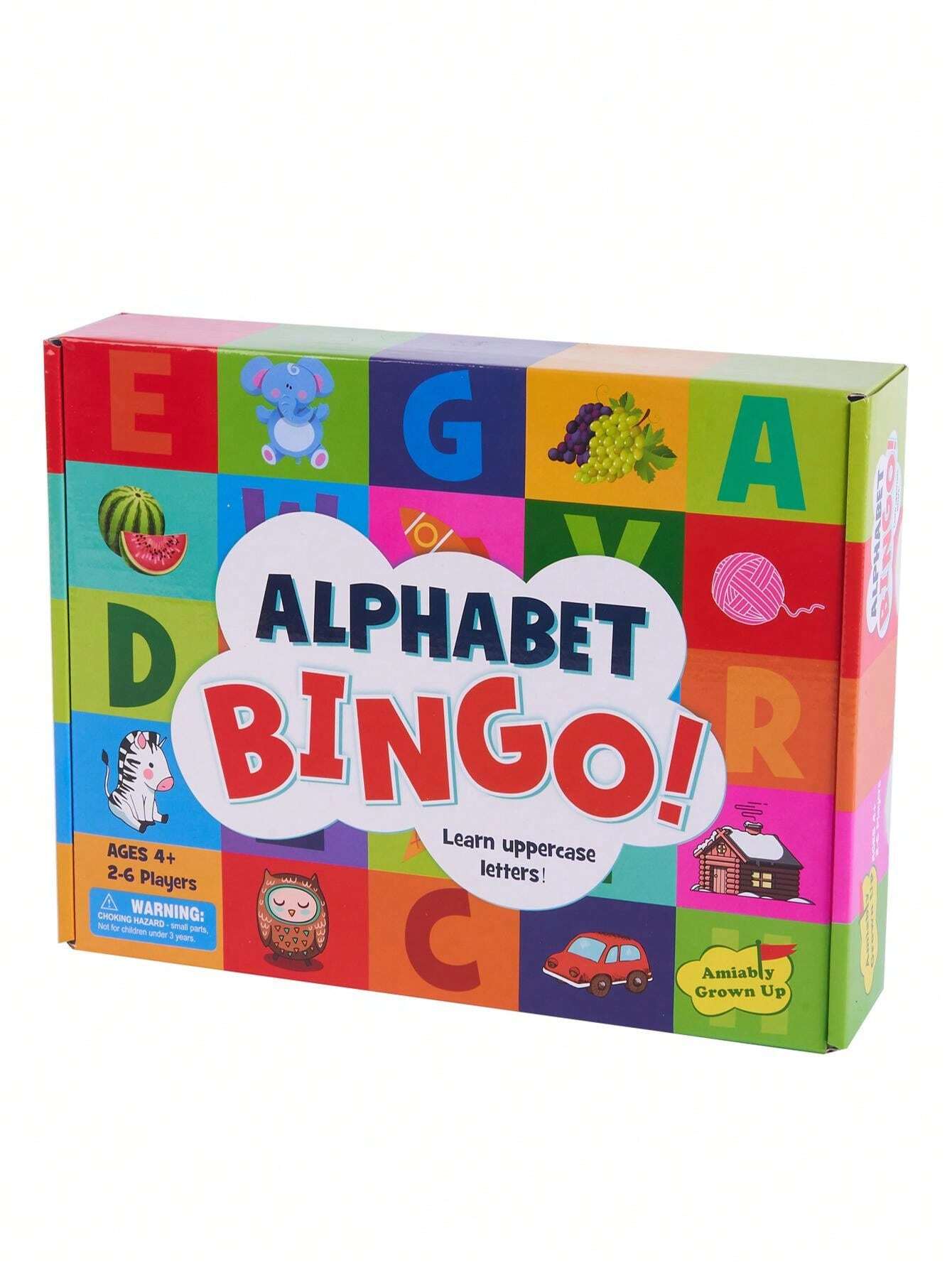 Yes Land 1 Box English Alphabet Table Game Family Card Game Party Play Alphabet Bingo | SHEIN EUQS