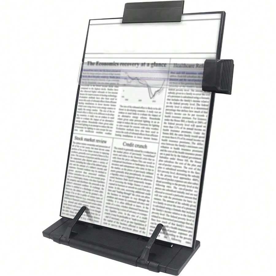 1PC Desktop Document Bookshelf With 7 Adjustable Paper And Copy Holders ...