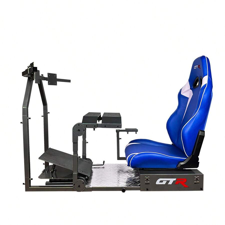 GTR Simulator GTA-Pro Racing Simulator Cockpit Home Workstation Triple ...