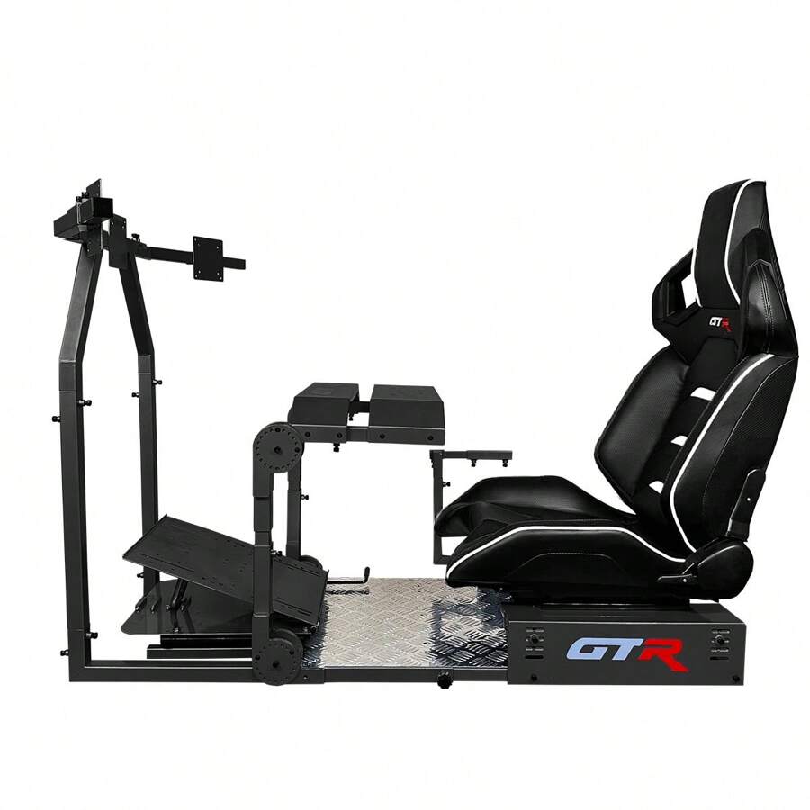 GTR Simulator GTA-Pro Racing Simulator Cockpit Home Workstation Triple ...