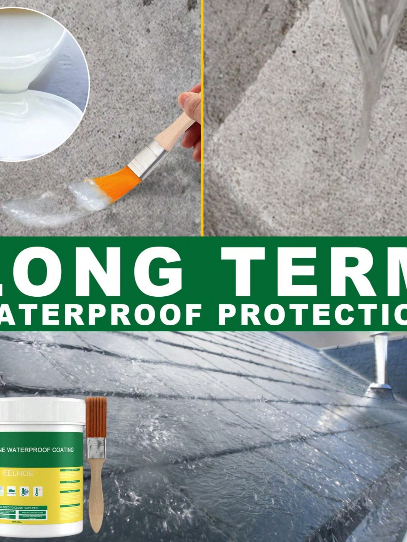 1 Set Of Transparent Waterproof Adhesive, Used For Seepage-Proof ...