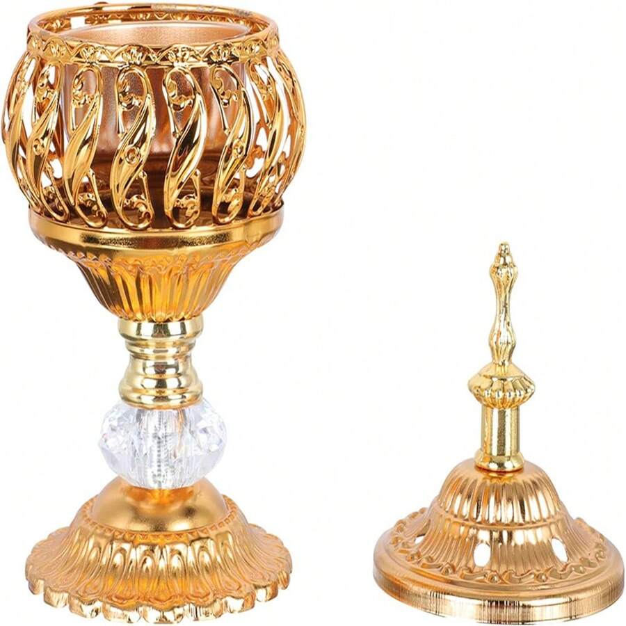 Incense Burner Frankincense Resin Bakhoor Charcoal Incense Burner Iron ...