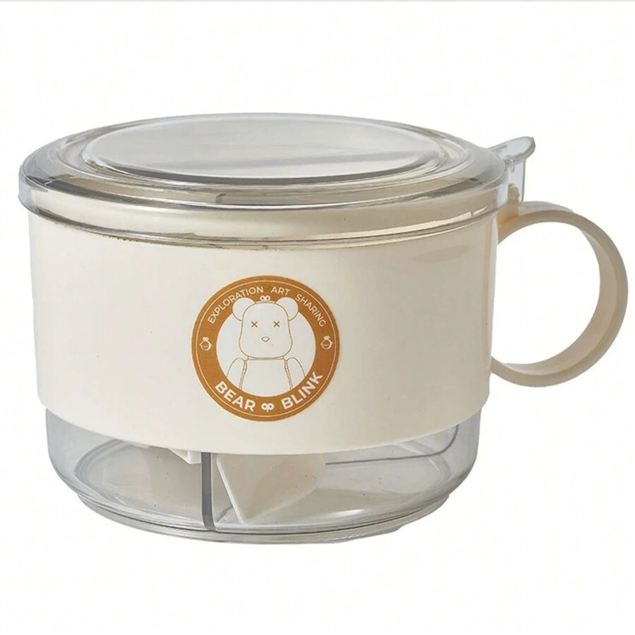 Cute Seasoning Box Condiments MSG Salt Shaker Kitchen Three ...