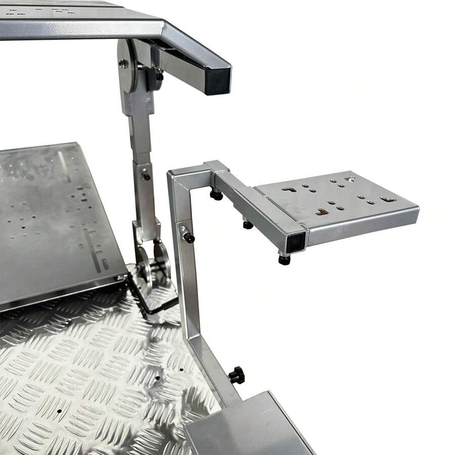 GTR Simulator GTA-Pro Racing Simulator Cockpit Silver Home Workstation ...