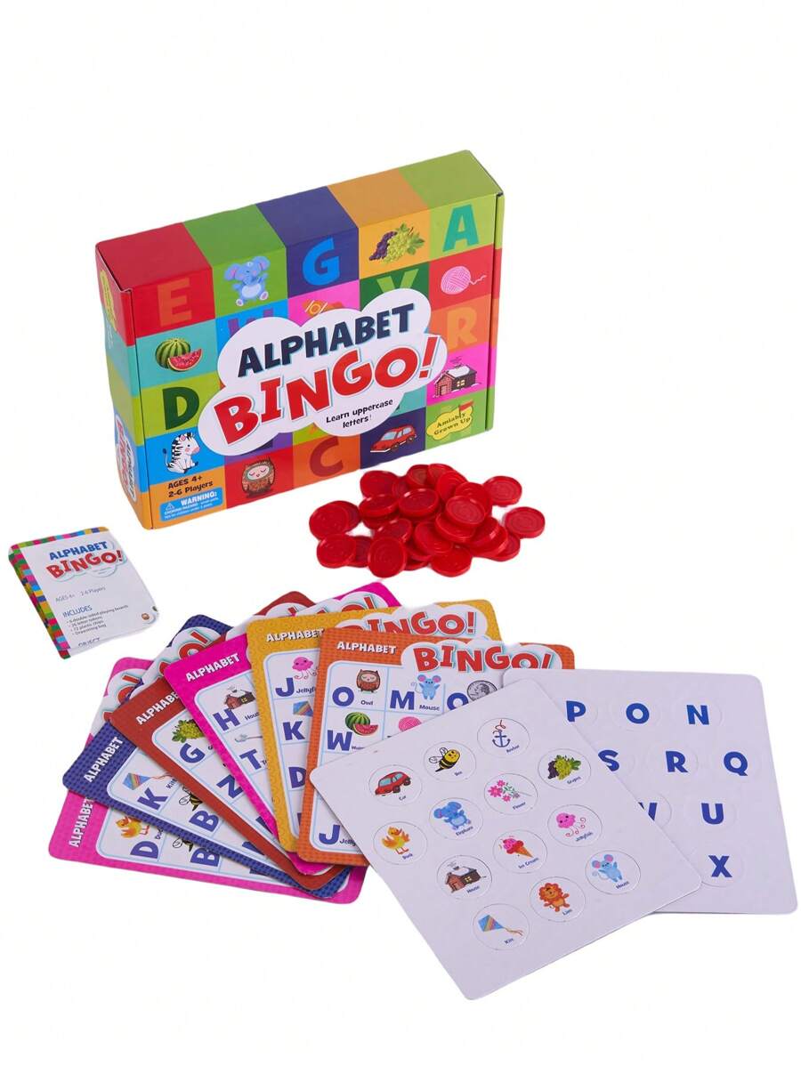 Yes Land 1 Box English Alphabet Table Game Family Card Game Party Play ...