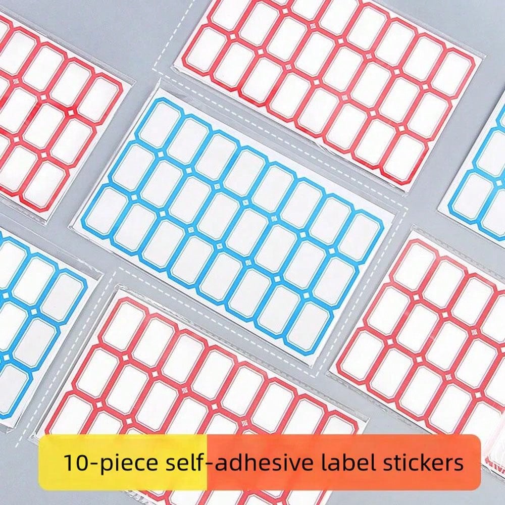 10 Sheets/240pcs Self Adhesive Sticker Labels For Handwritten ...