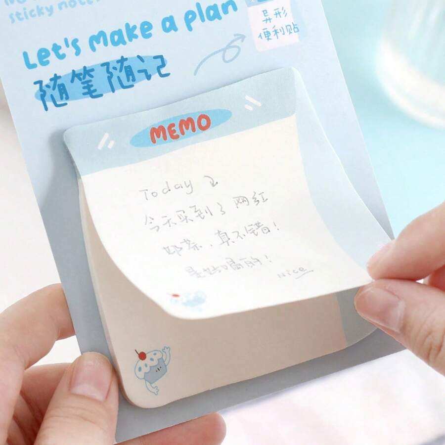 1 PC NOTE FOR Alien Convenience Notes Start Planning Series Cartoon ...