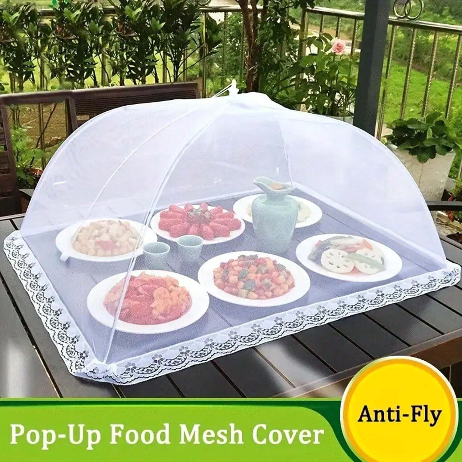 1 PC Portable Folding Food Tent Cover And Mosquito Net - Protect ...
