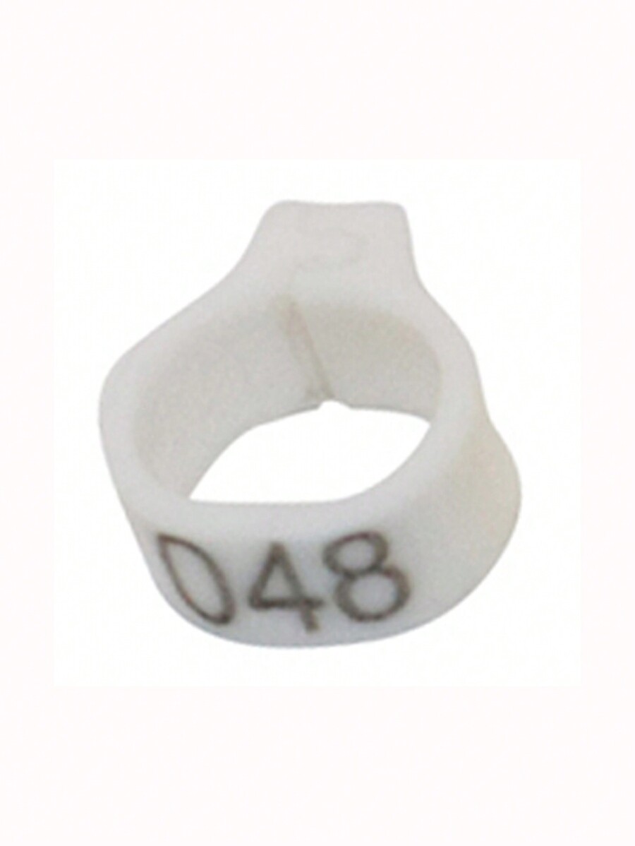 100pcs White Pigeon Leg Rings No. 001~100, Inner Diameter 8mm Racing ...