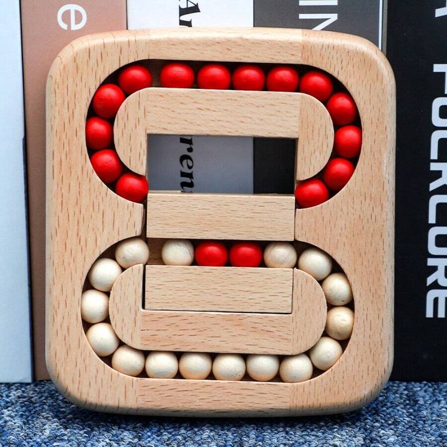 Intellectually Stimulating: 3d Wooden Maze Puzzle With Steel Marbles ...