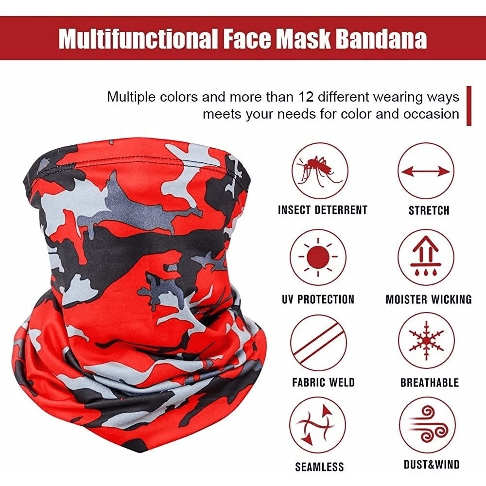 Sun Protective Anti UV 1pc Multi-Purpose Turban Riding Scarf Cycling ...