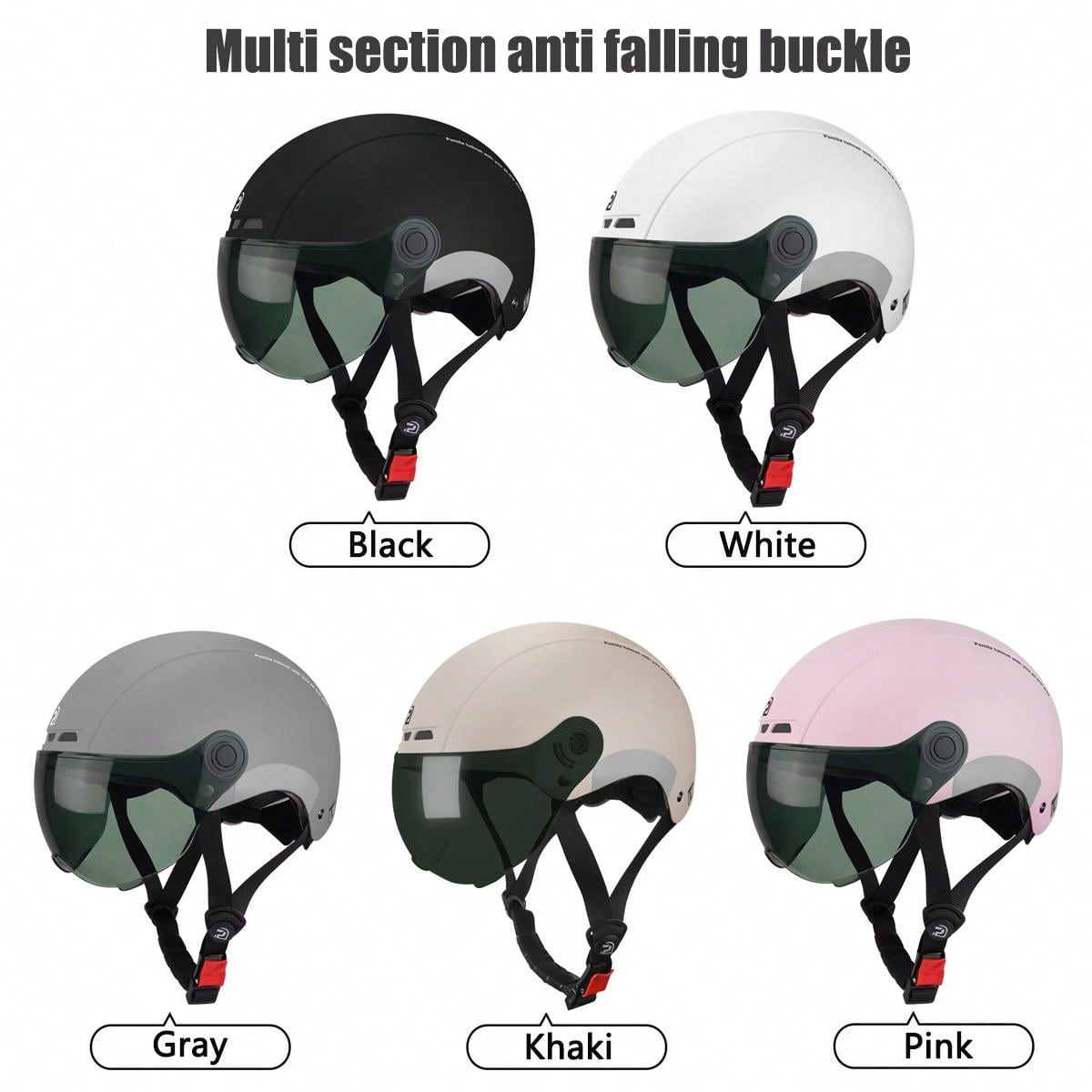 Pemila Latest Road Bike Helmet With Brown Lens, Matte Paint Surface ...