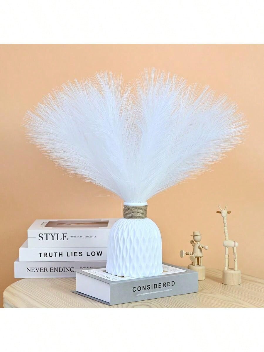Artificial Reeds Decoration For Wedding, Faux Reeds Bouquet For Indoor ...