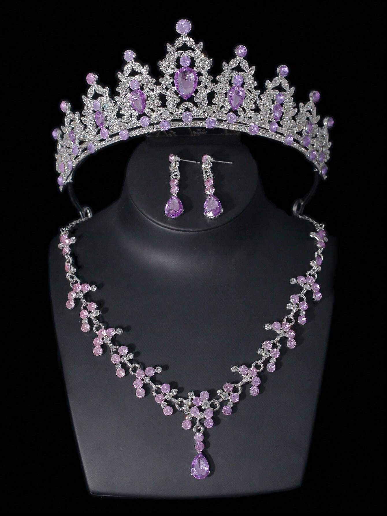 Girls Tiara Silver Tiara Crown Birthday Party Princess Tiara And Silver ...