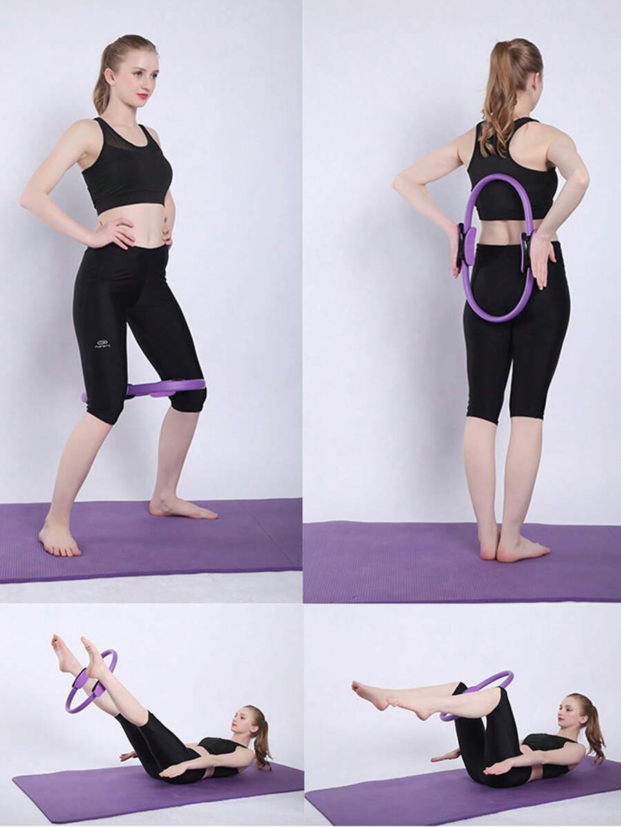 1pc Yoga Pilates Ring Stretching Ring Indoor Fitness Training Equipment ...