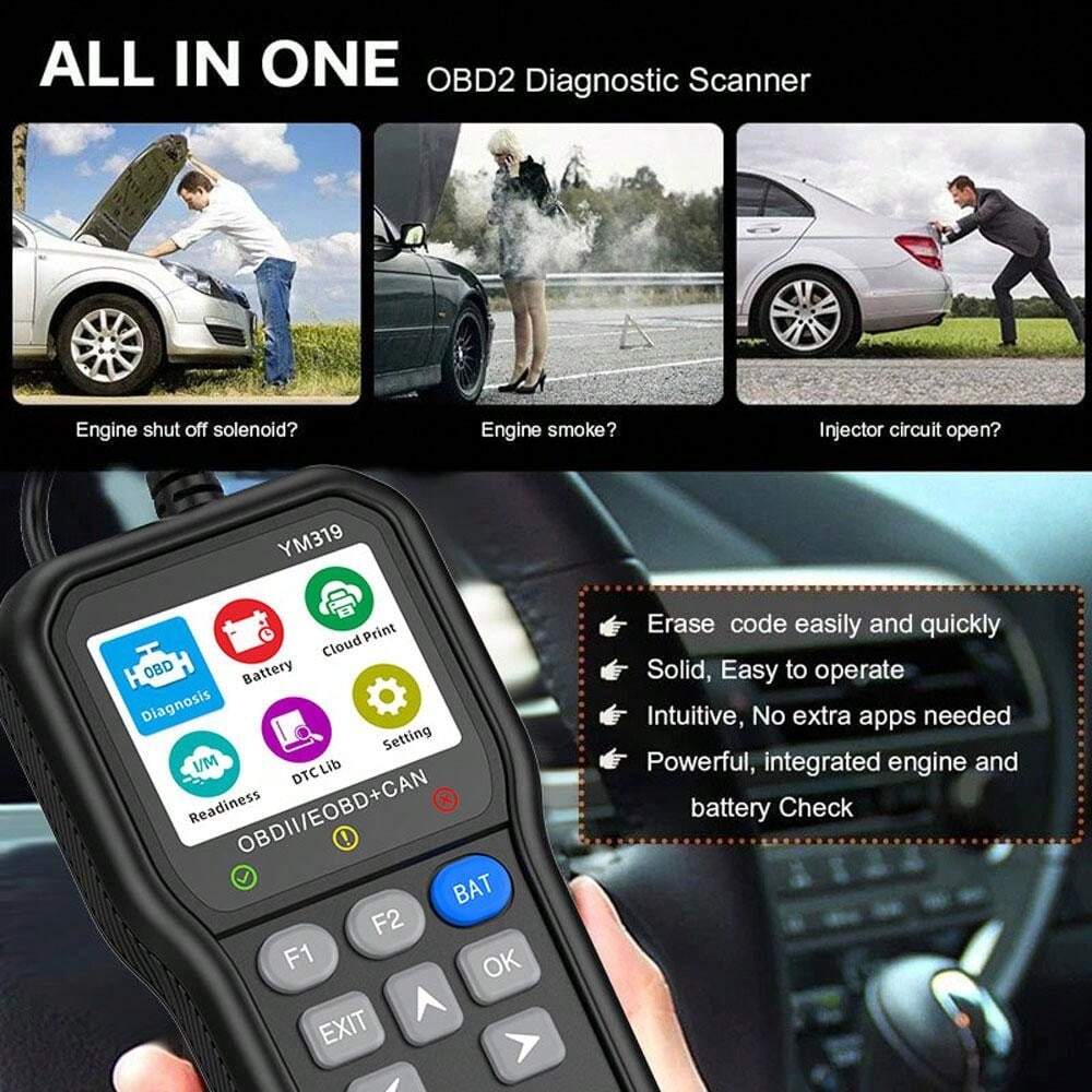 OBD2 Lezer Hulpmiddel , OBDII Auto Code: Controlemotor Licht Fout Code ...