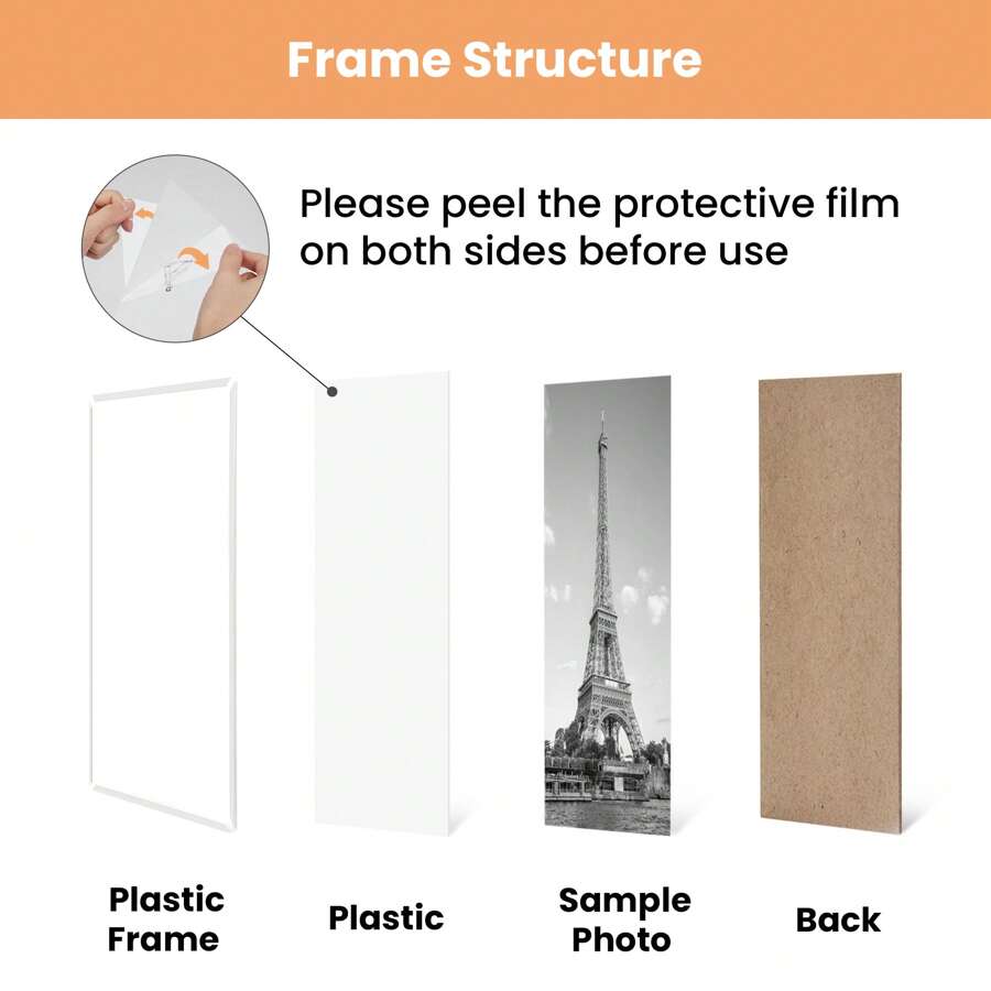 Upsimples 27x40 Frame White 3 Pack, Poster Frames 27 X 40 For ...