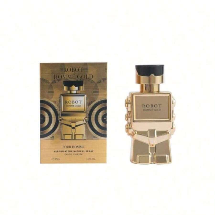 PERFUME FOR MEN 30ML ROBOT HOMME GOLD | SHEIN USA