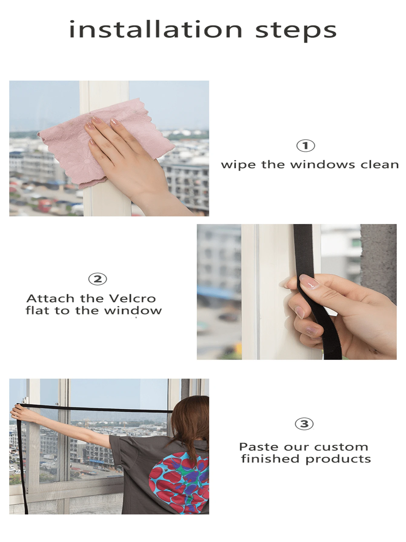 Non Punching Installation Of Mosquito And Insect Resistant Screens ...