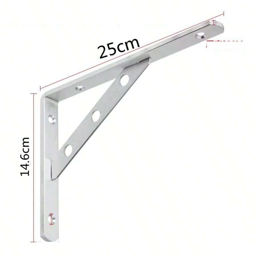 Stainless Steel Triangle Bracket Wall Shelf Bracket, Load-Bearing Wall ...
