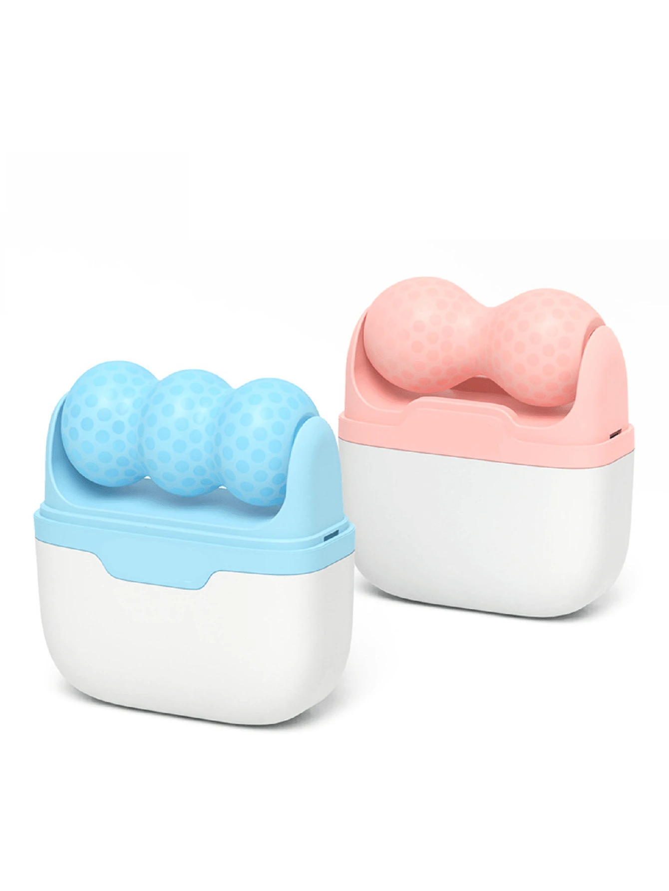 A Facial And Body Ice Massager With Ice Roller W+V-Shaped Dual Head ...