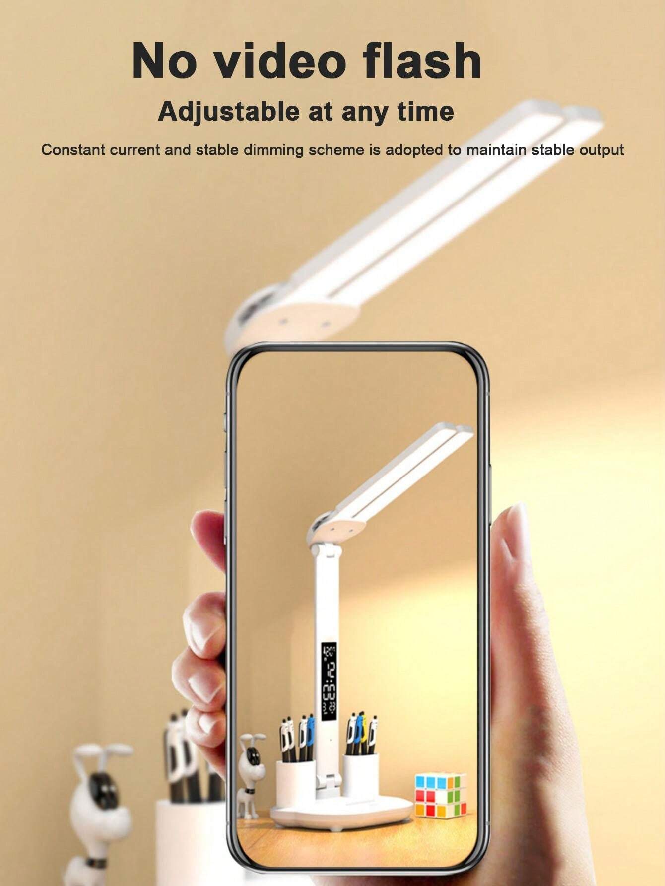 Study Desk Lamp For Dorm Room, Bedside Table, Reading, With Eye-Caring ...