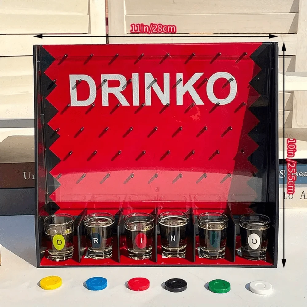 DRINKO 飲酒ゲーム、バーのパーティーゲーム、家族で楽しめるエンターテインメントゲーム、おもしろボードゲーム | #SHEINバレンタインデー