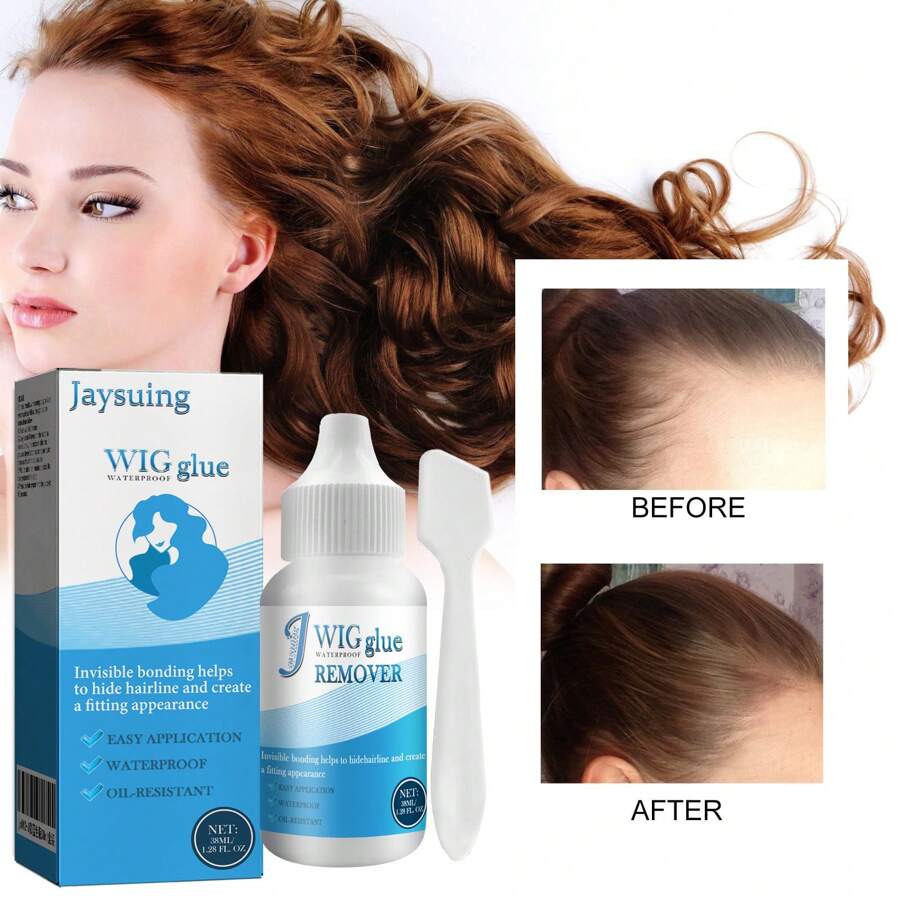 38ml Invisible Hair Bonding Adhesive Glue For Hairpiece, Lace Wig, No ...