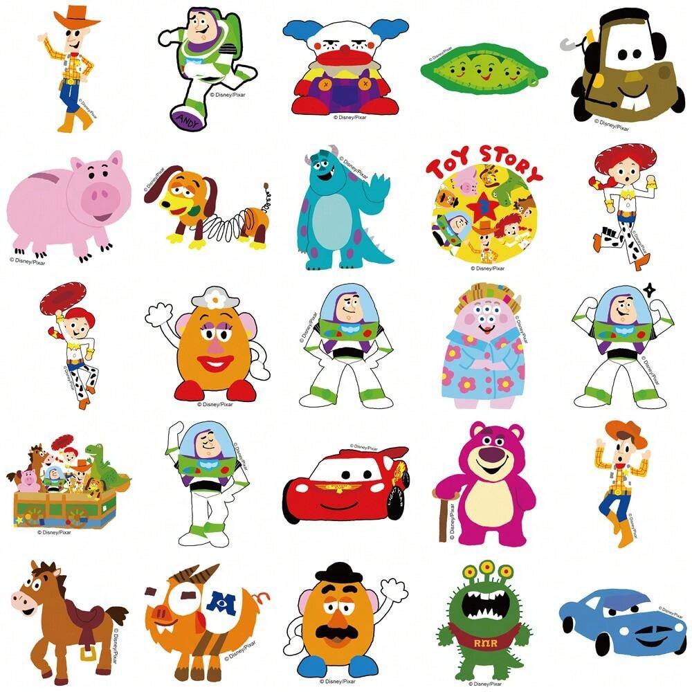50pcsPixar Animation Collection Cartoon Toy Story Stickers Vinyl ...