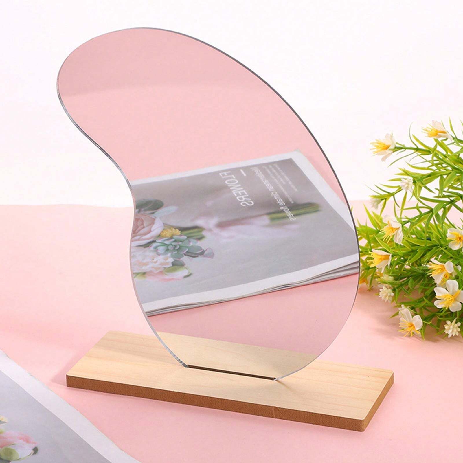 Asymmetrical Shaped Cloud Acrylic DIY Vanity Mirror, Handmade Desk ...