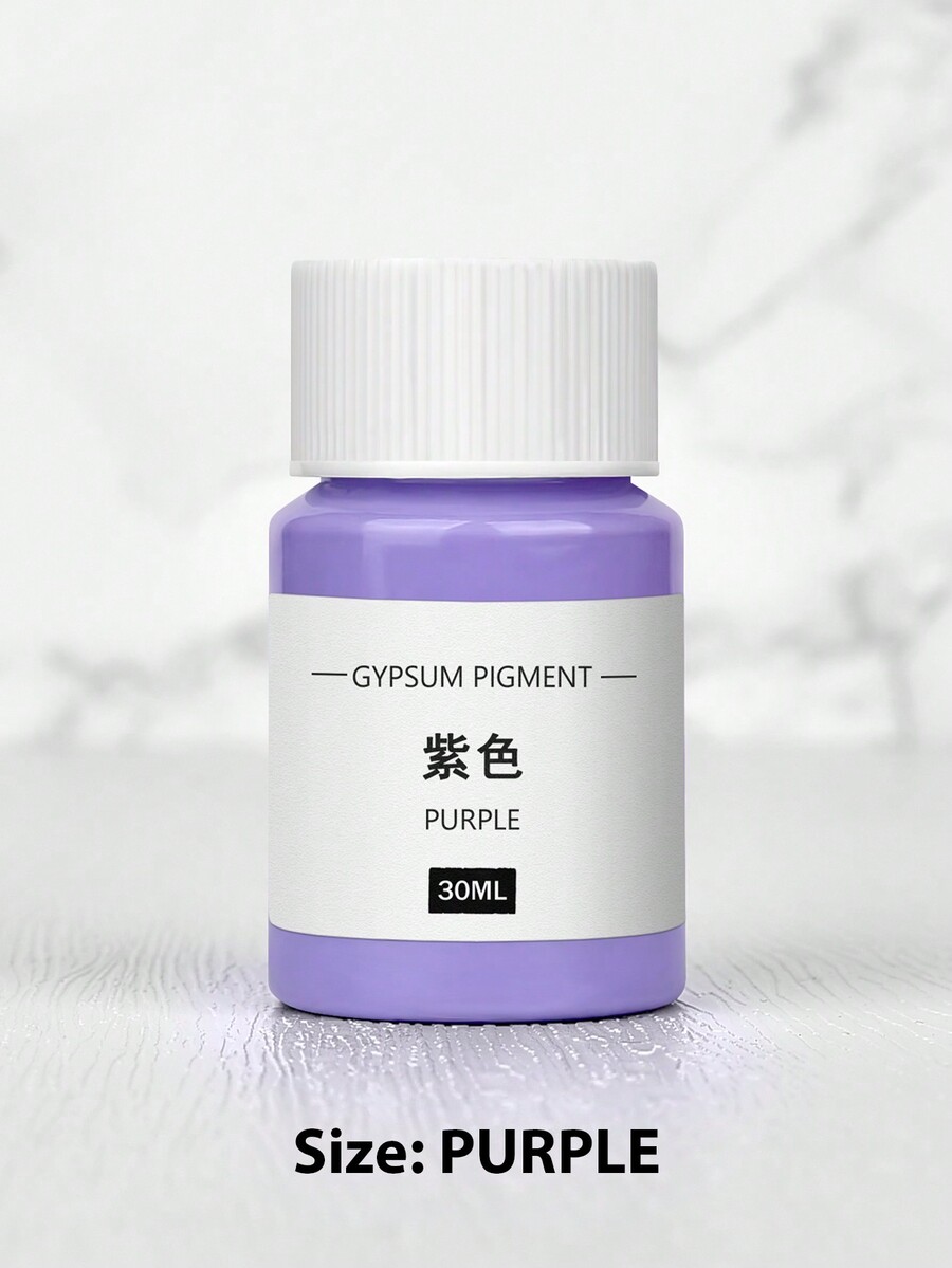 1 Bottle 30ml Gypsum Cement Coloring 20 Different Pigment DIY Manual ...