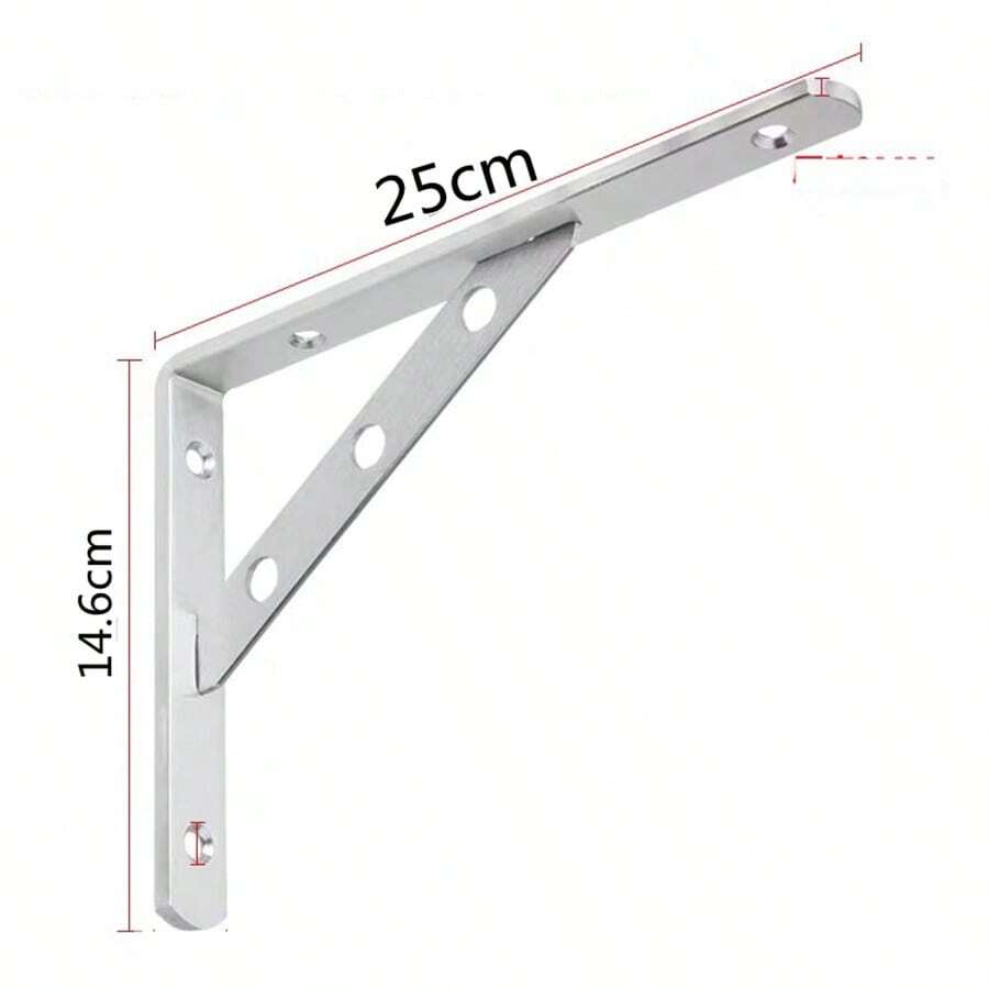 Stainless Steel Triangle Bracket Wall Shelf Bracket, Load-Bearing Wall ...