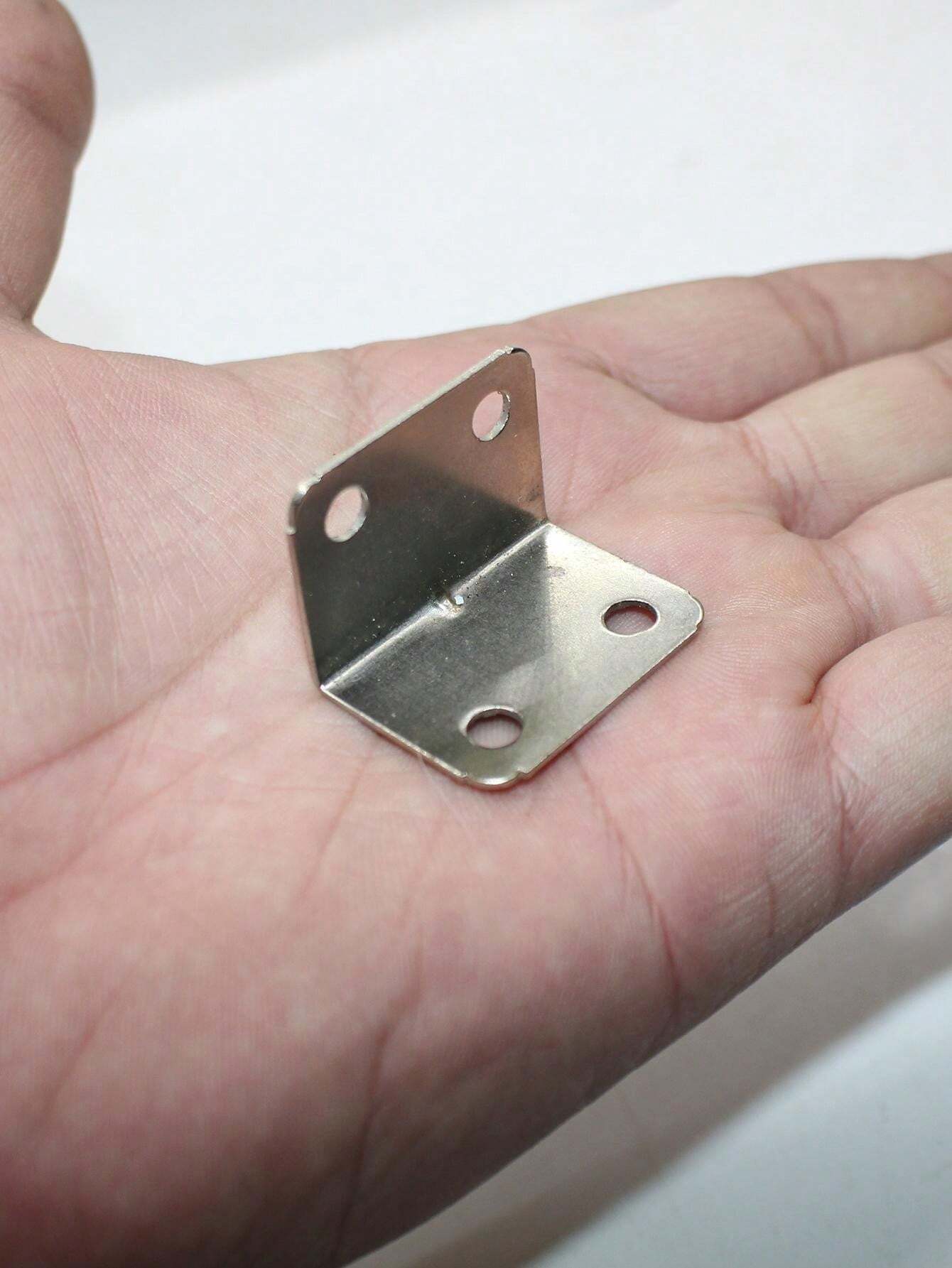 10pcs Nickel Plated Four Hole Corner Bracket For Wood Board Table ...