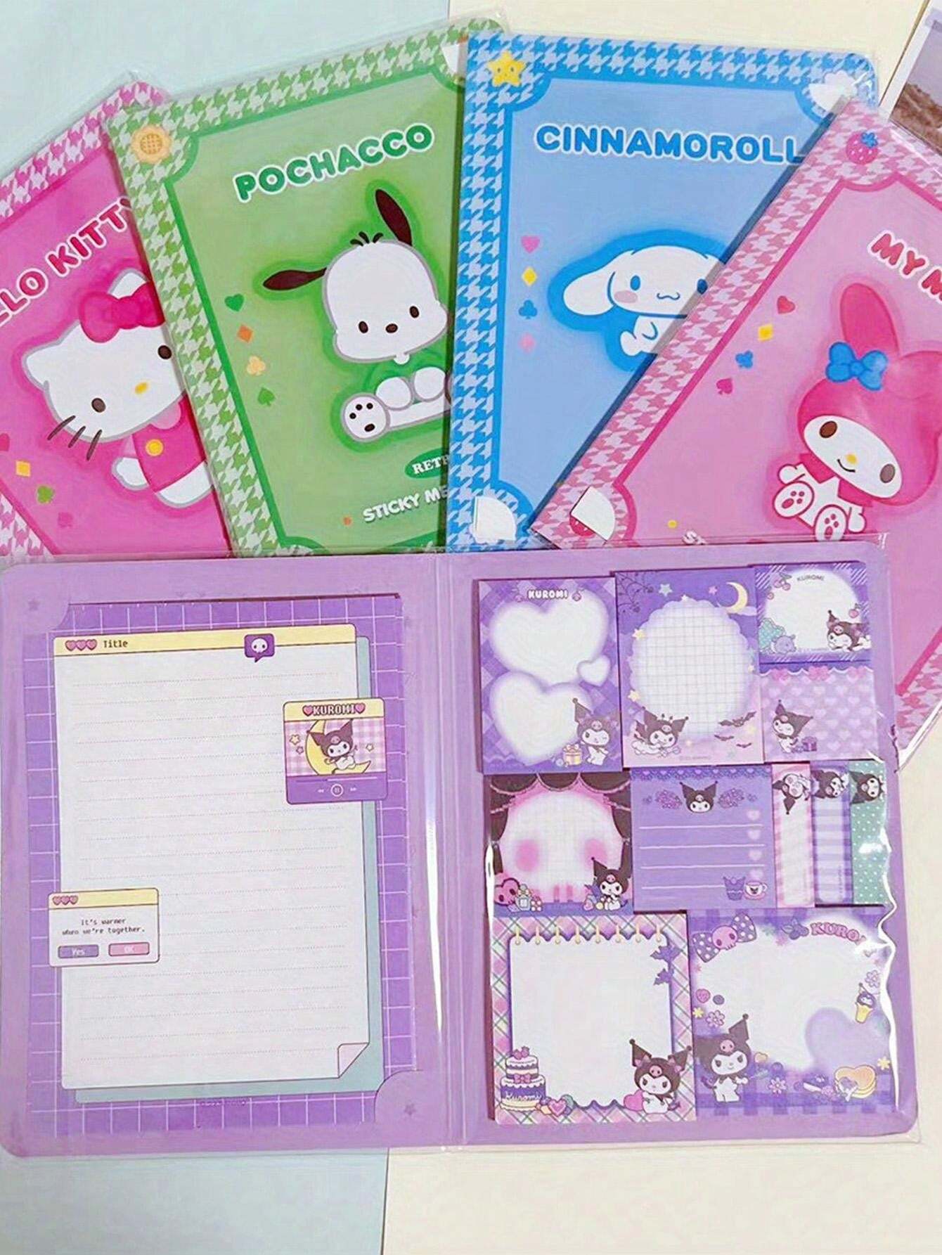 Sanrio Kawaii Hello Kitty Convenience Book Mymelody Kuromi Kitty Cat ...