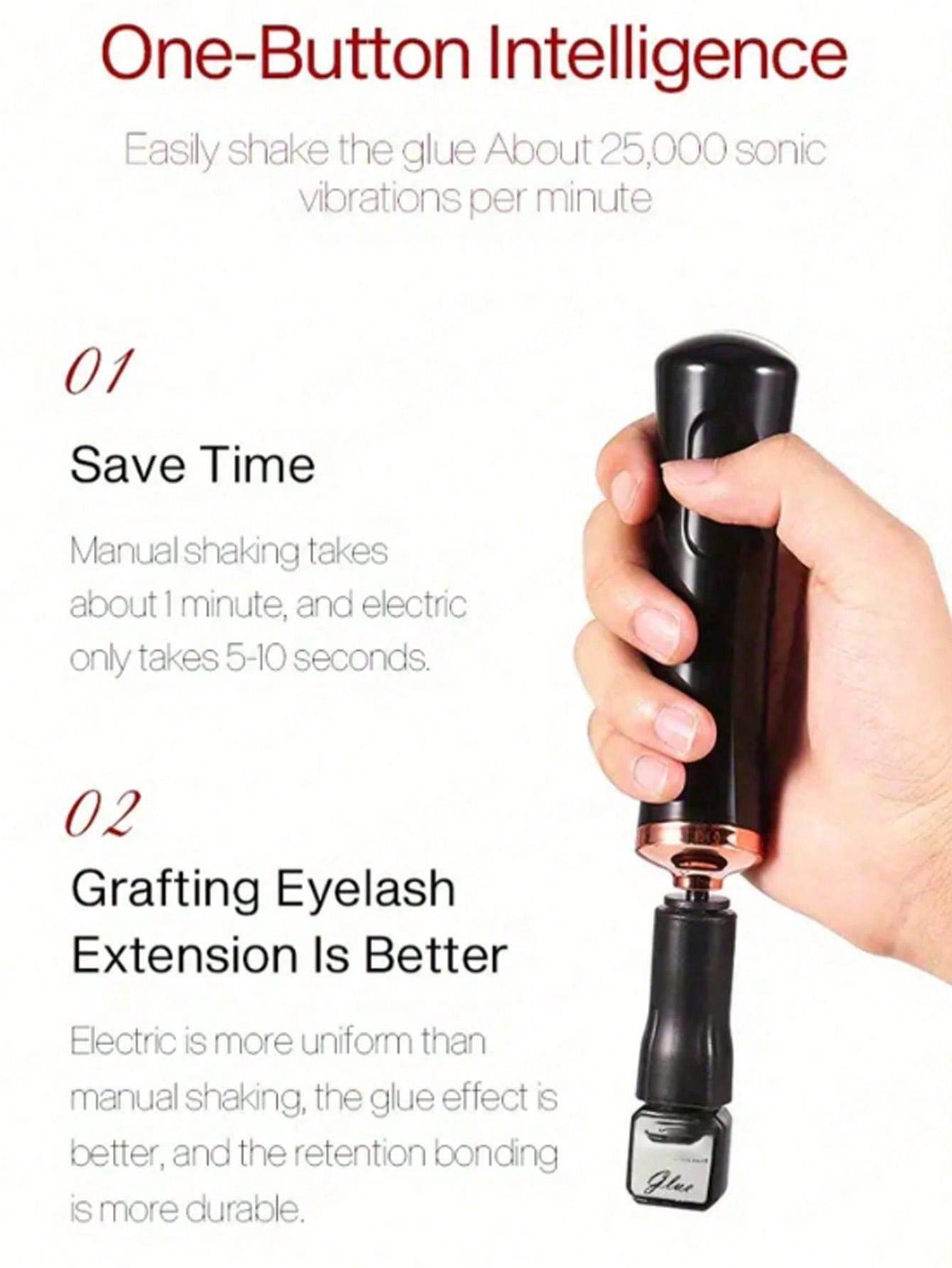 Nail Lacquer Shaker, Glue Shaker,Glue Wake-Up Device,Electric Makeup ...