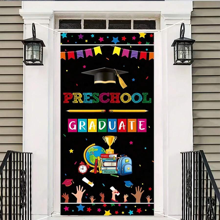 Kindergarten Graduation Party Decorations, 180x90cm Preschool Graduate ...