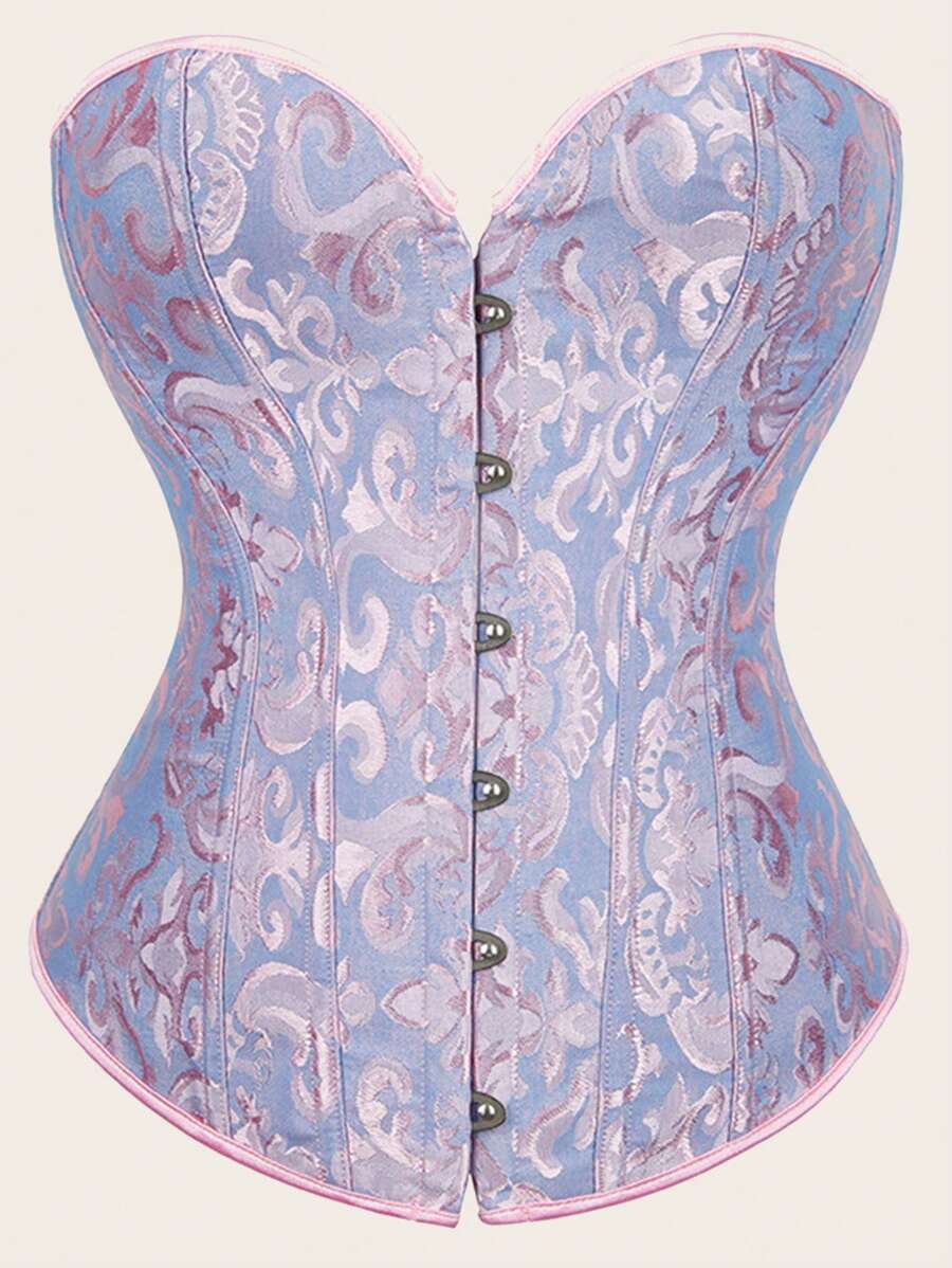 Corset Tops For Women Women Satin Sexy Strong Boned Corset Lace Up