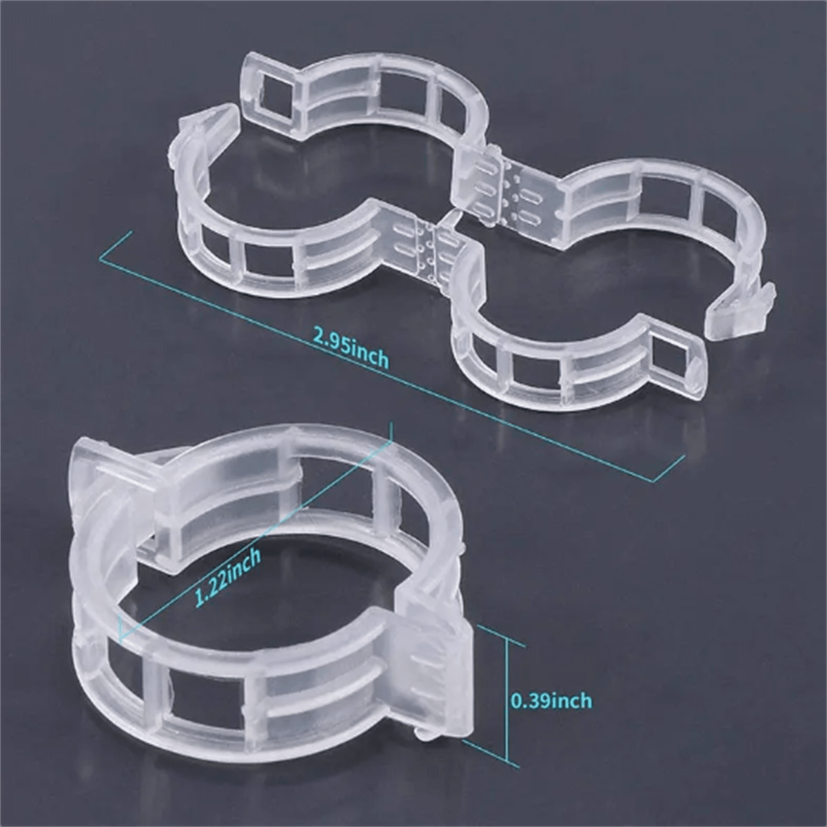 Plants Stems Support Clip Reusable Tied Bundle Branch Clamp For Garden ...