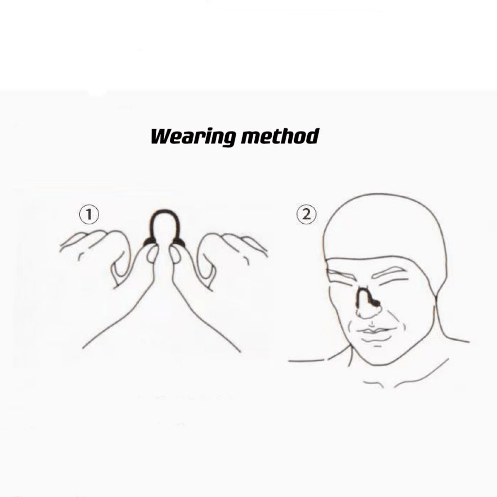 New Nose Clip Swimming Nose Plug To Prevent Choking And Professional ...